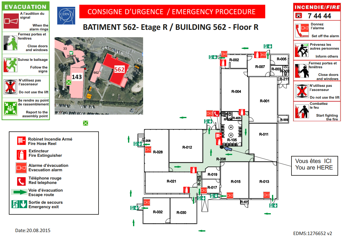 Plans d'évacuation & points de rassemblement | Ressources humaines
